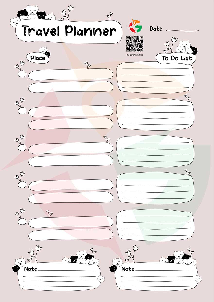 Kid's Travel Planner - Kids - GuideBG