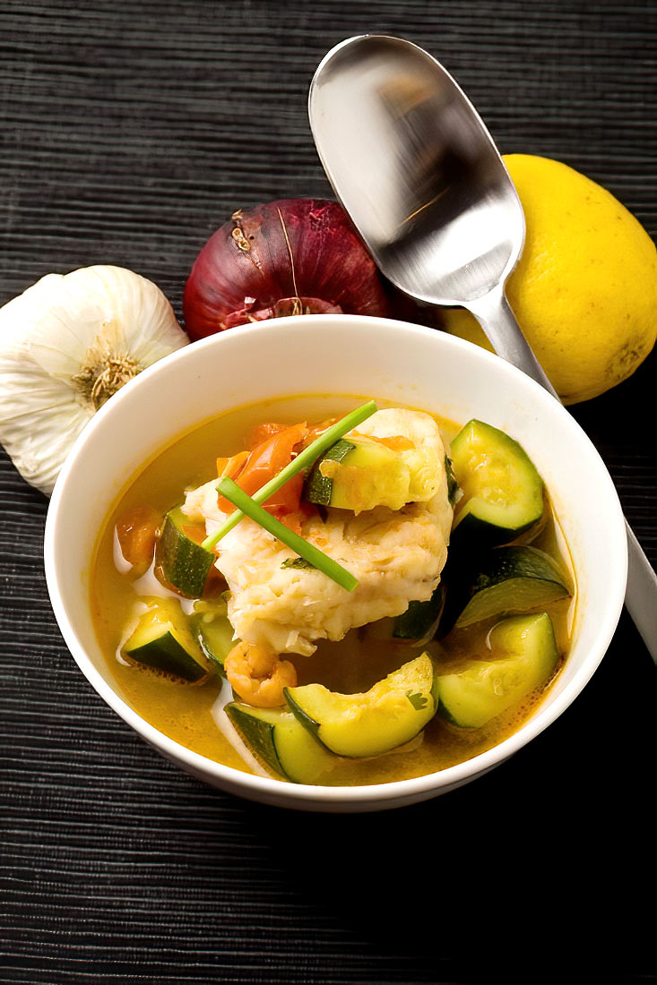 Fish in Hot Vegetables - Gourmet - GuideBG