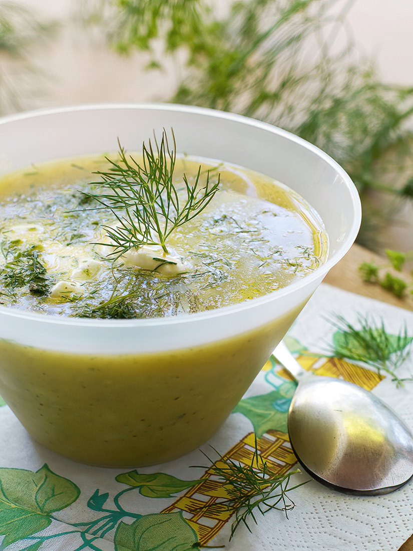 Creamy Zucchini Soup - Gourmet - GuideBG