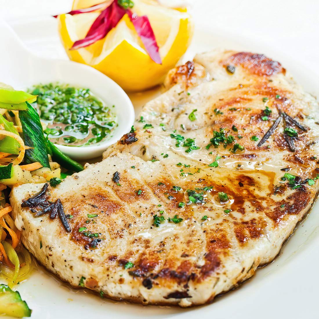 Grilled or Pan-Seared Swordfish Steak - Two Ways - Gourmet - GuideBG