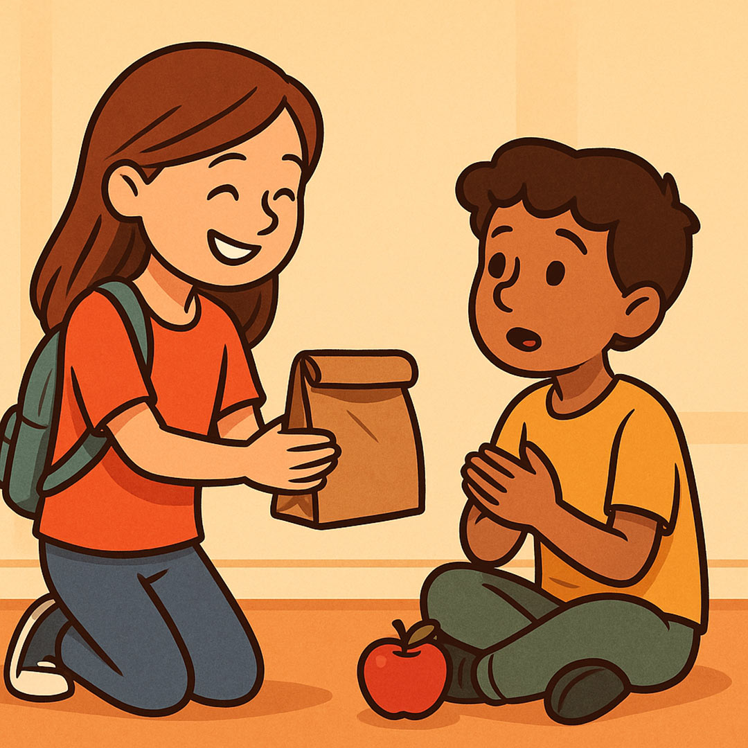Generosity: The Joy of Giving and Sharing - Kids - GuideBG