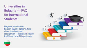 Universities in Bulgaria — International Students - FAQs - GuideBG